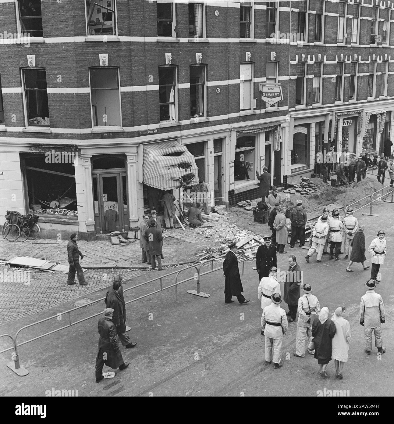 Subterranean gas explosion in Rotterdam Date: April 16, 1962 Location ...