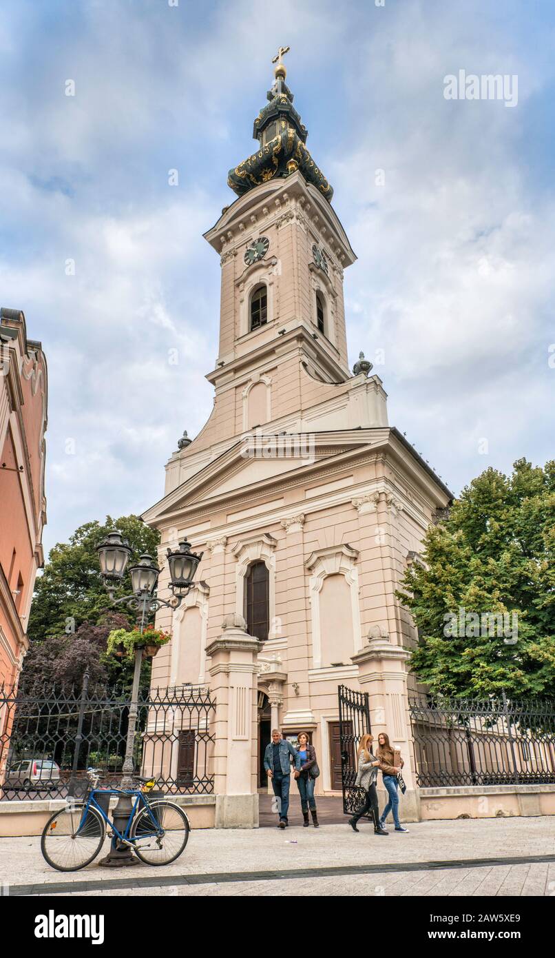 Orthodox Cathedral Church of St George in Novi Sad, Vojvodina, Serbia ...
