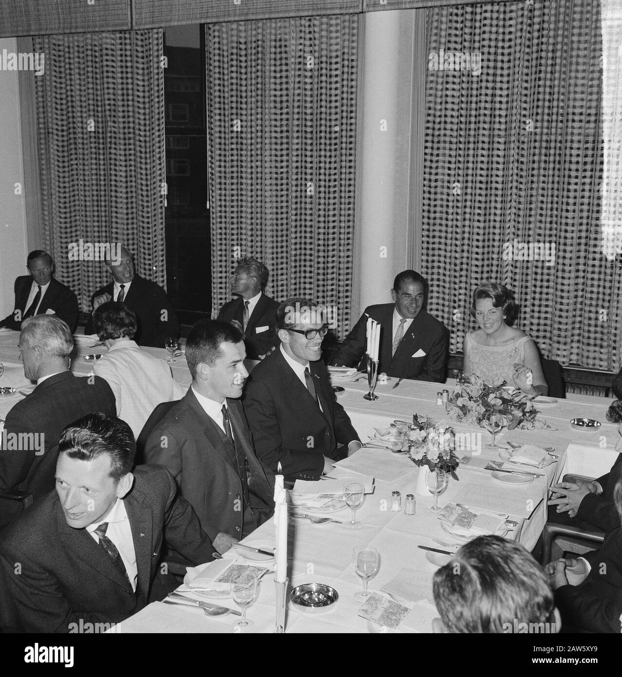 Princess Beatrix at Club 144 during the reception Date: May 22, 1964 ...