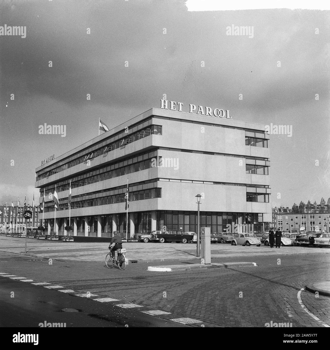 New building opened Het Parool, building Parool Date: October 23, 1964 ...