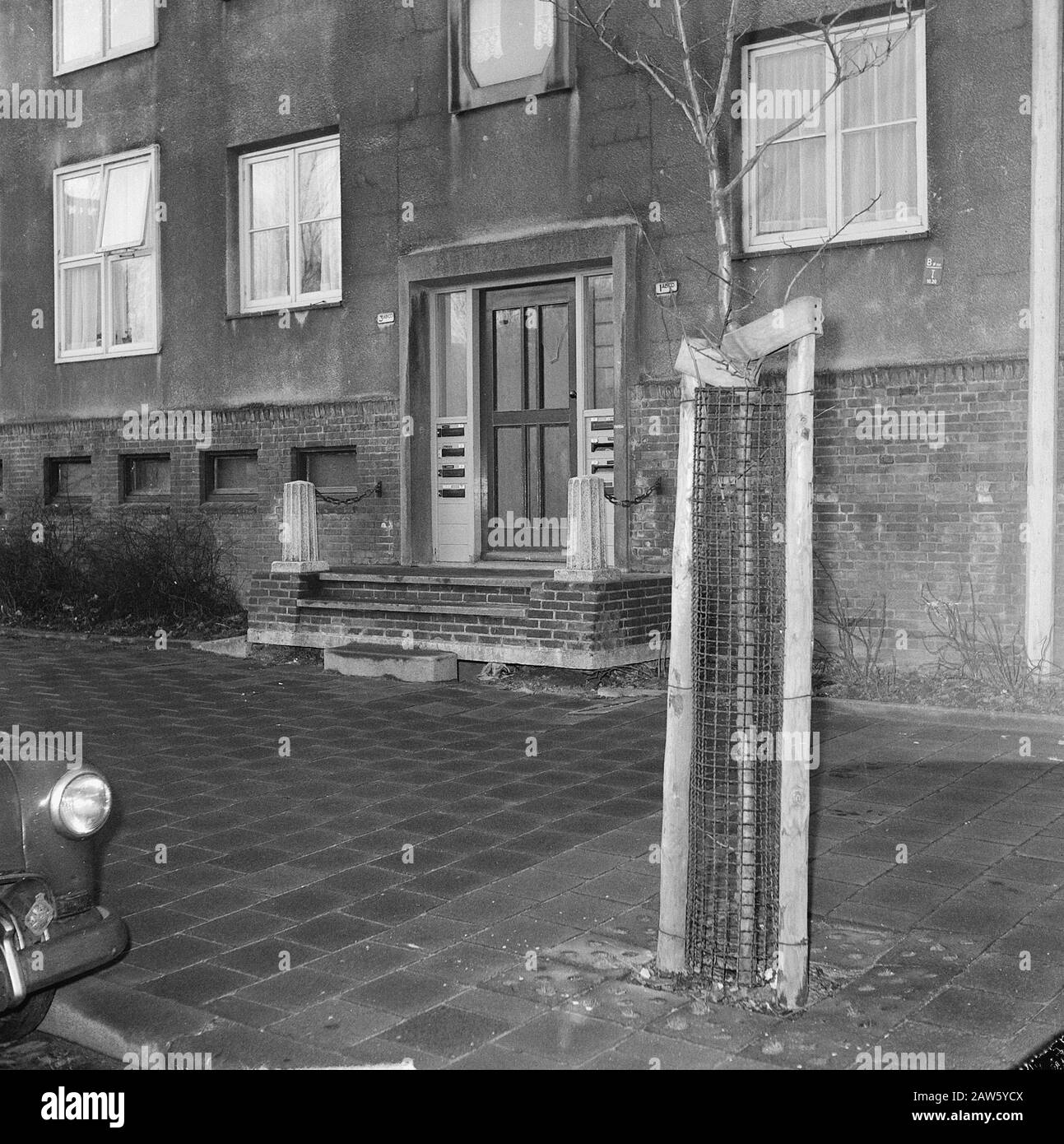 Murder Aalkeetstraat Rotterdam, the flat where the murder took place ...