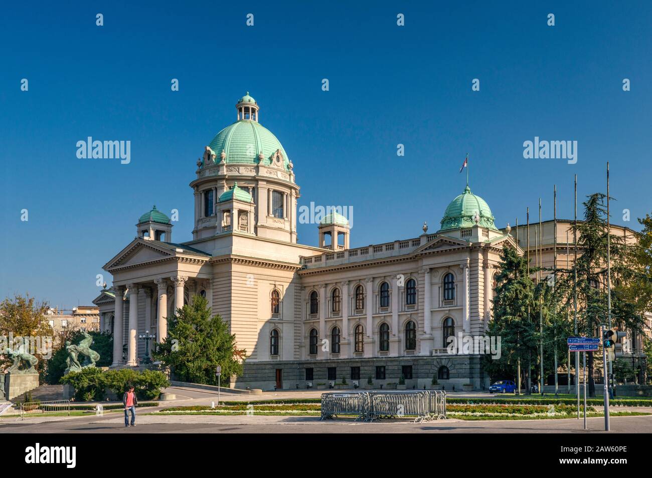 Parliament building in Belgrade, Serbia Stock Photo - Alamy