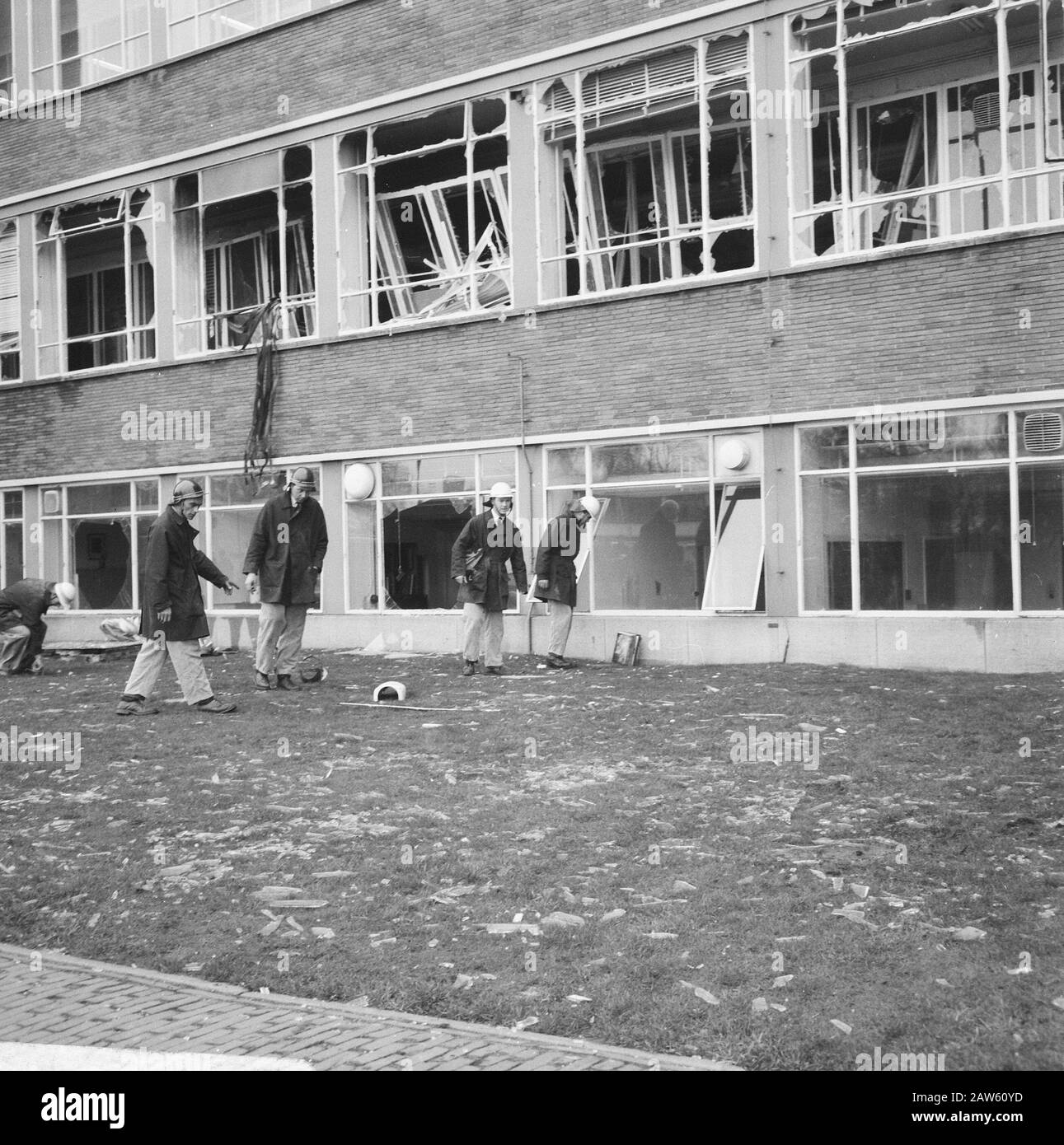 Blast building Black and White Stock Photos & Images - Alamy