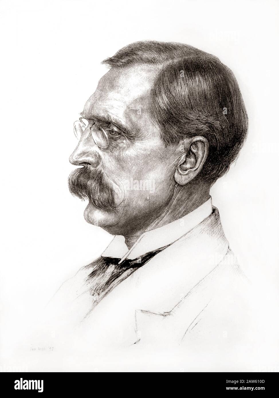 1897 , GERMANY : The german WILHELM Von BODE ( 1845 - 1929 ), Art ...