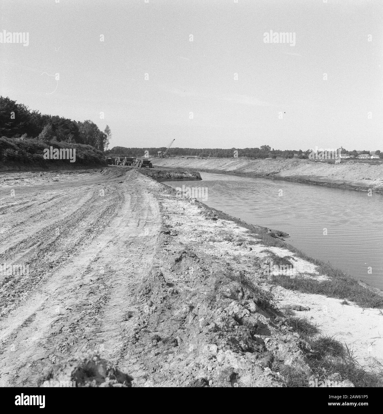 normalization of streams, digging and filling in trenches, laying ...