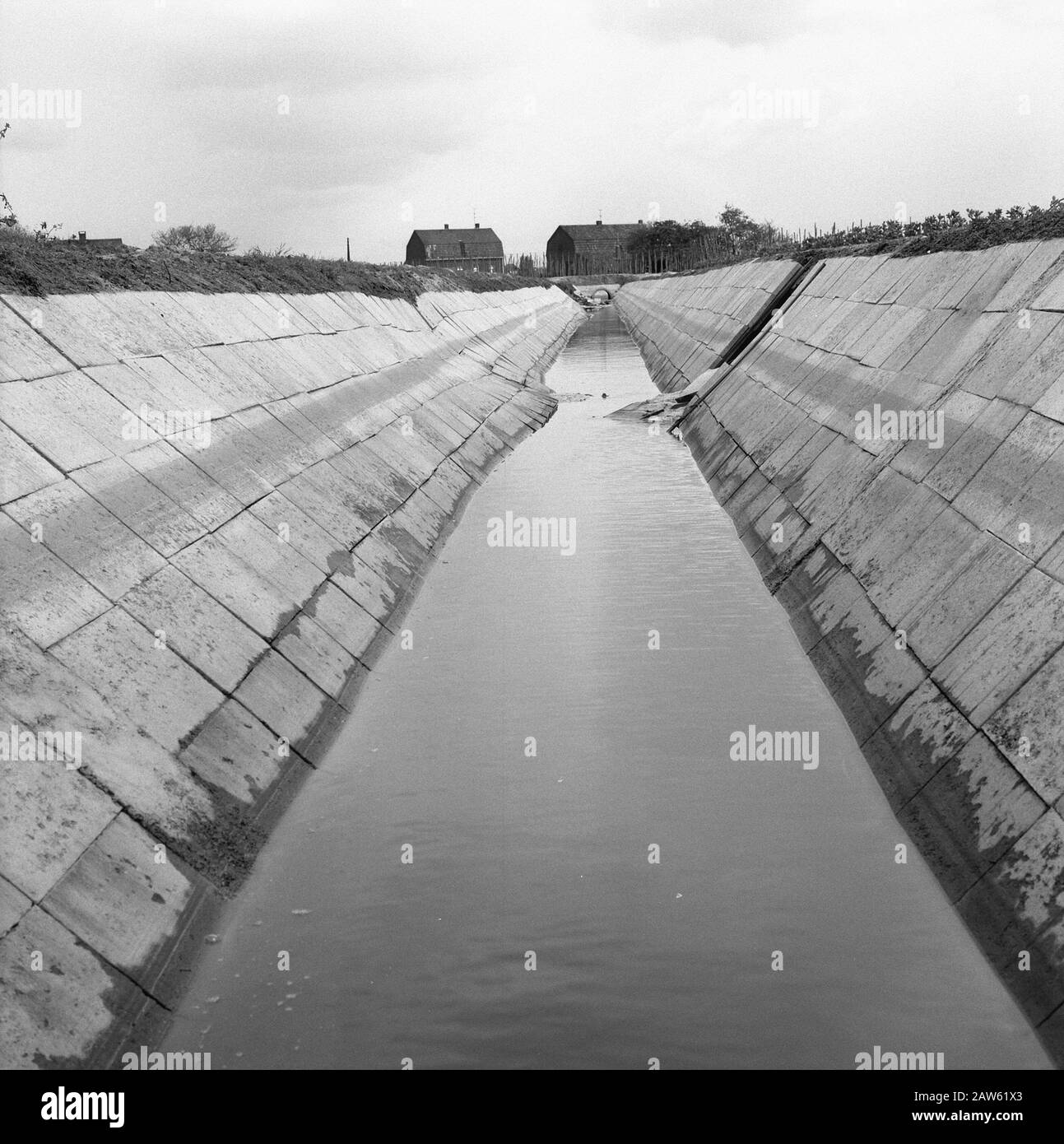 normalization of streams, digging and filling in trenches, laying ...