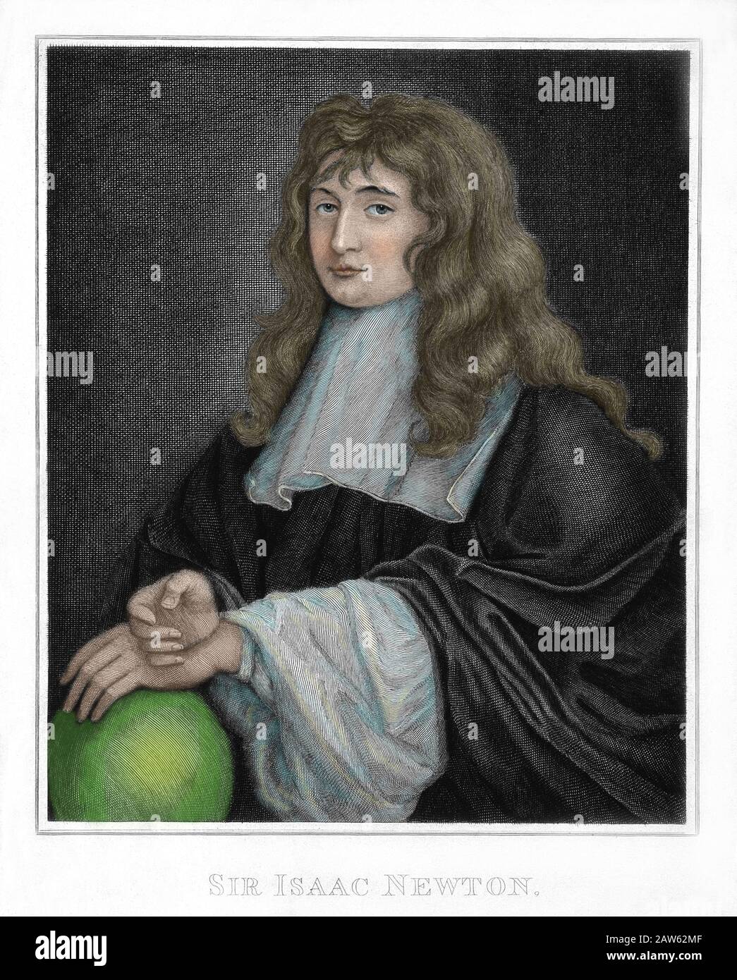 1665 ca. GREAT BRITAIN : The celebrated english physicist and ...