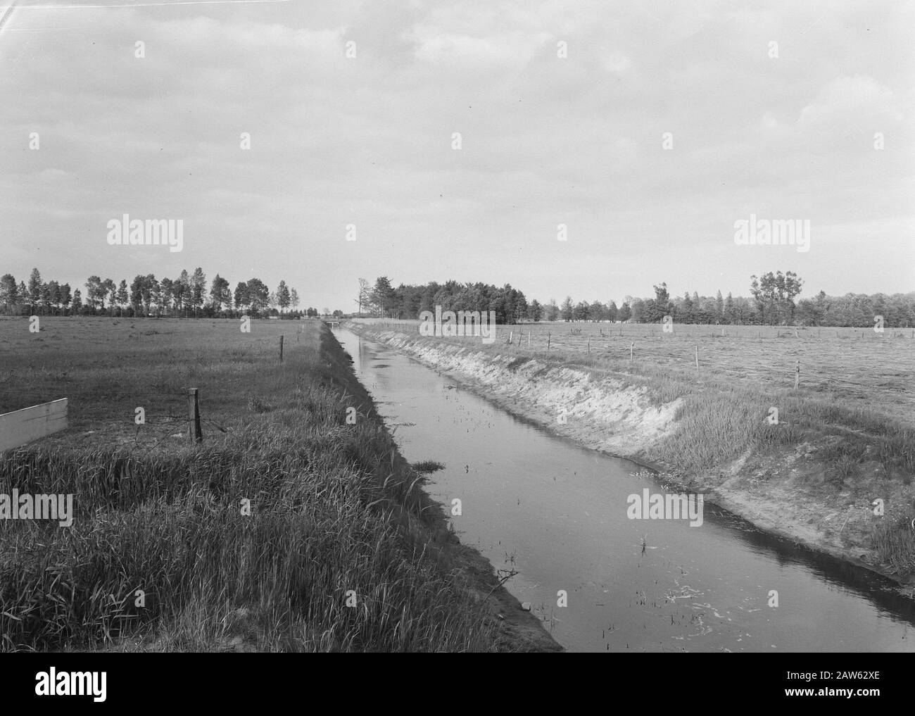 normalization of streams, digging and filling in trenches, laying ...