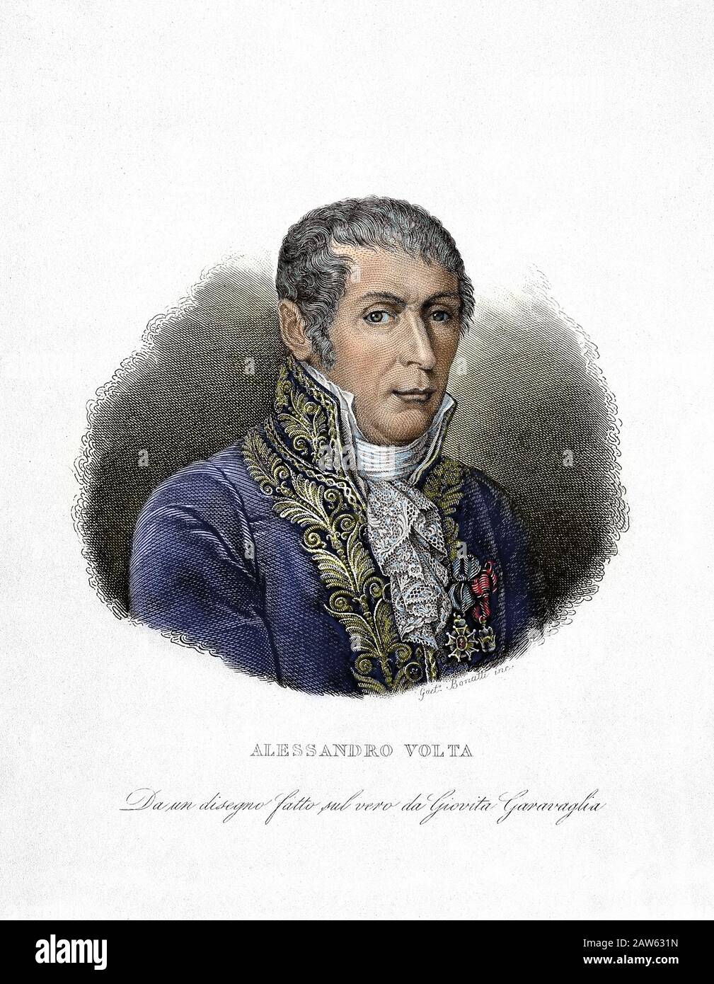 Alessandro volta italian scientist hi-res stock photography and images ...