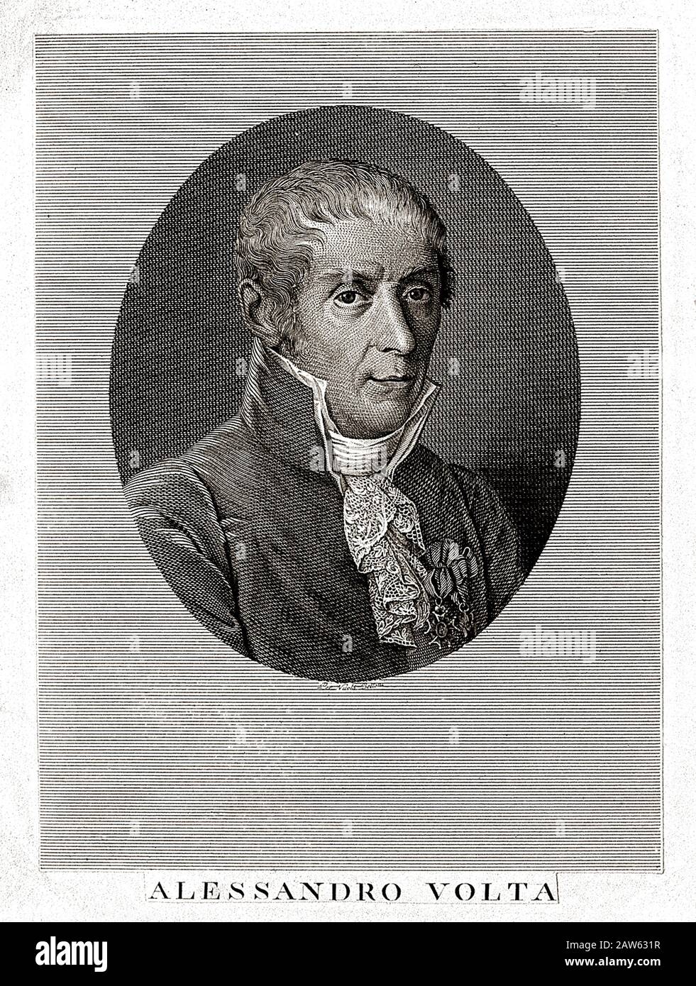 Alessandro volta 1745 1827 italian physicist hi-res stock photography ...