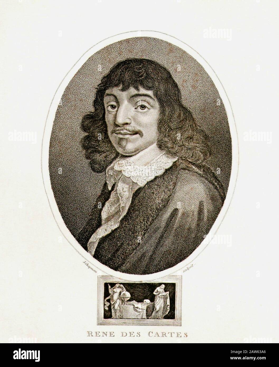 The celebrated french philosopher , mathematician and scientist René ...