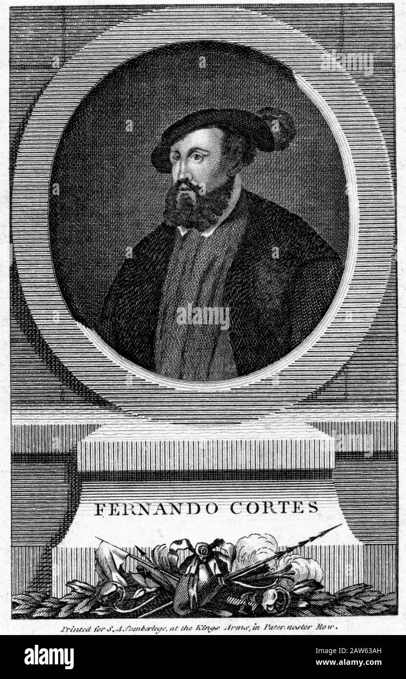 Hernan cortes mexico Black and White Stock Photos & Images - Alamy