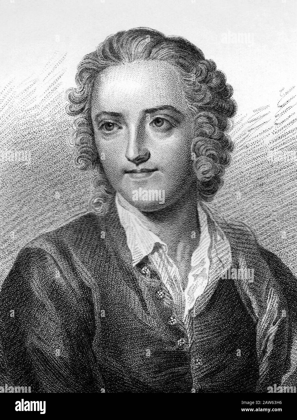 1790 ca , GREAT BRITAIN : The british poet THOMAS GRAY ( 1716 - 1771 ...