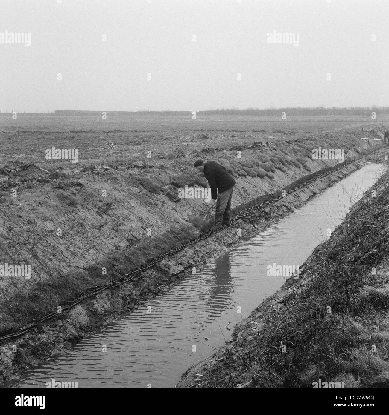 normalization of streams, digging and filling in ditches, land ...