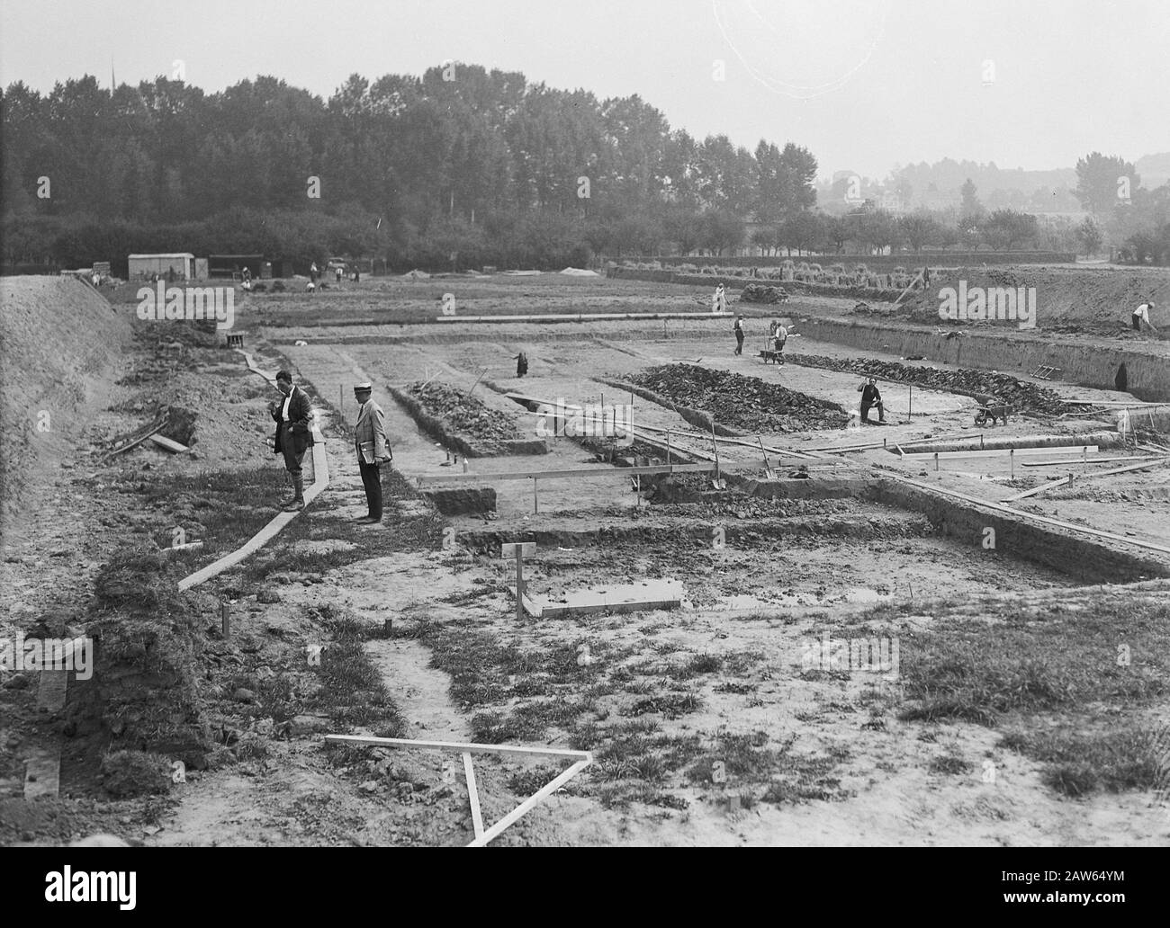 normalization of streams, digging and filling in trenches Date: undated ...