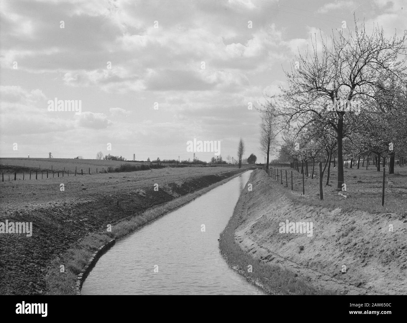 normalization of streams, digging and filling in trenches Date: undated ...