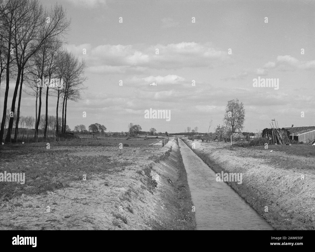 normalization of streams, digging and filling in trenches Date: undated ...