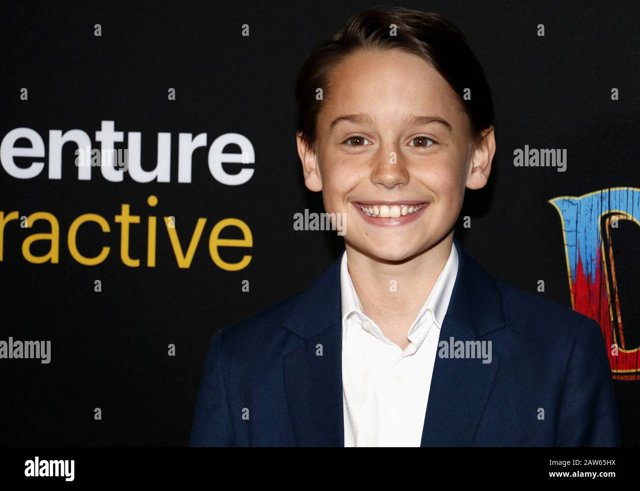 Hollywood, CA, USA. Finley Hobbins at Premiere Of Disney's "Dumbo", at ...