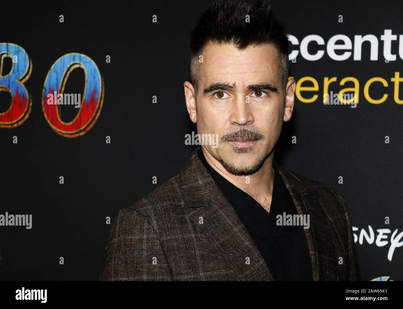Hollywood, CA, USA. Colin Farrell at Premiere Of Disney's "Dumbo", at ...