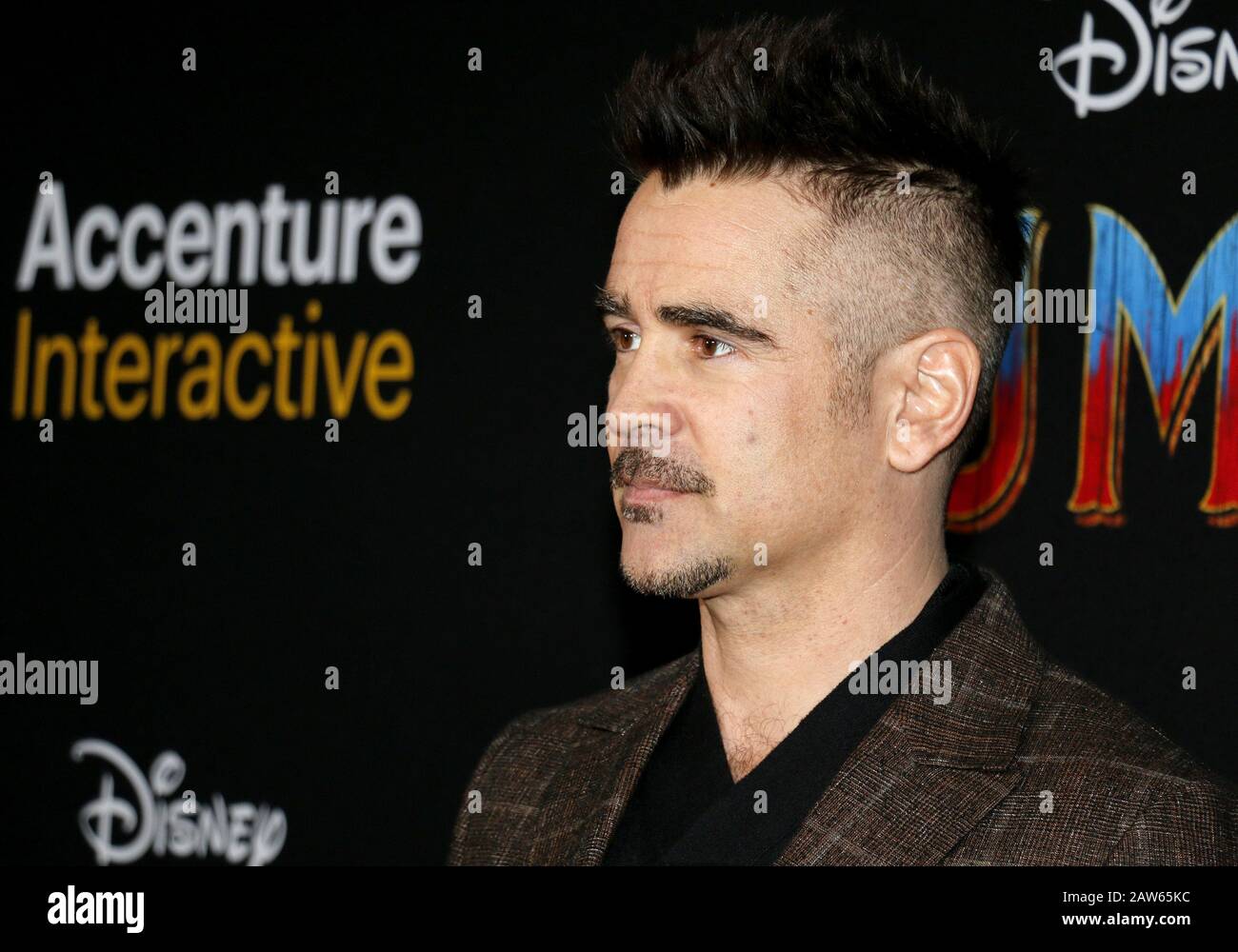 Hollywood, CA, USA. Colin Farrell at Premiere Of Disney's "Dumbo", at ...