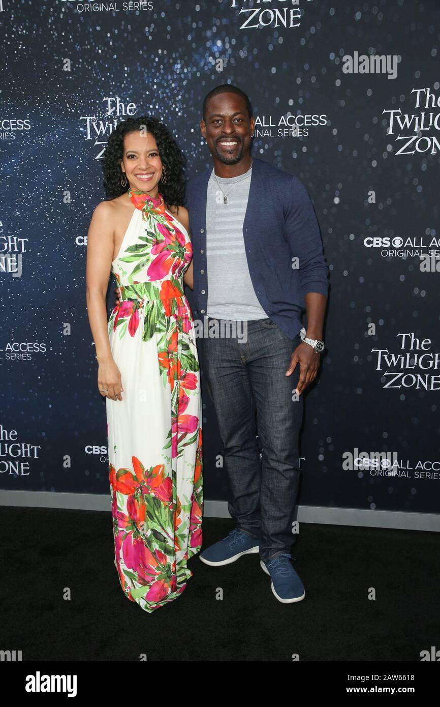 Los Angeles, CA, USA. Zabryna Guevara, Sterling K. Brown at CBS All ...