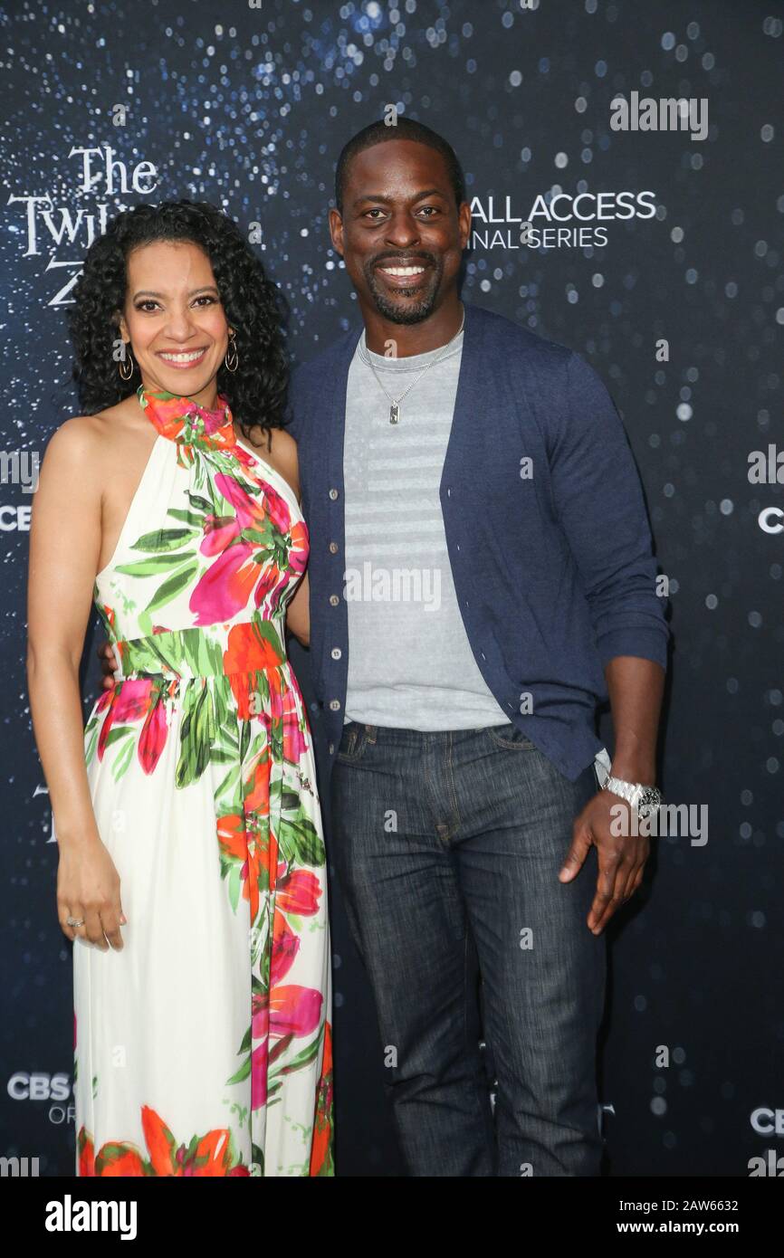Los Angeles, CA, USA. Zabryna Guevara, Sterling K. Brown at CBS All ...
