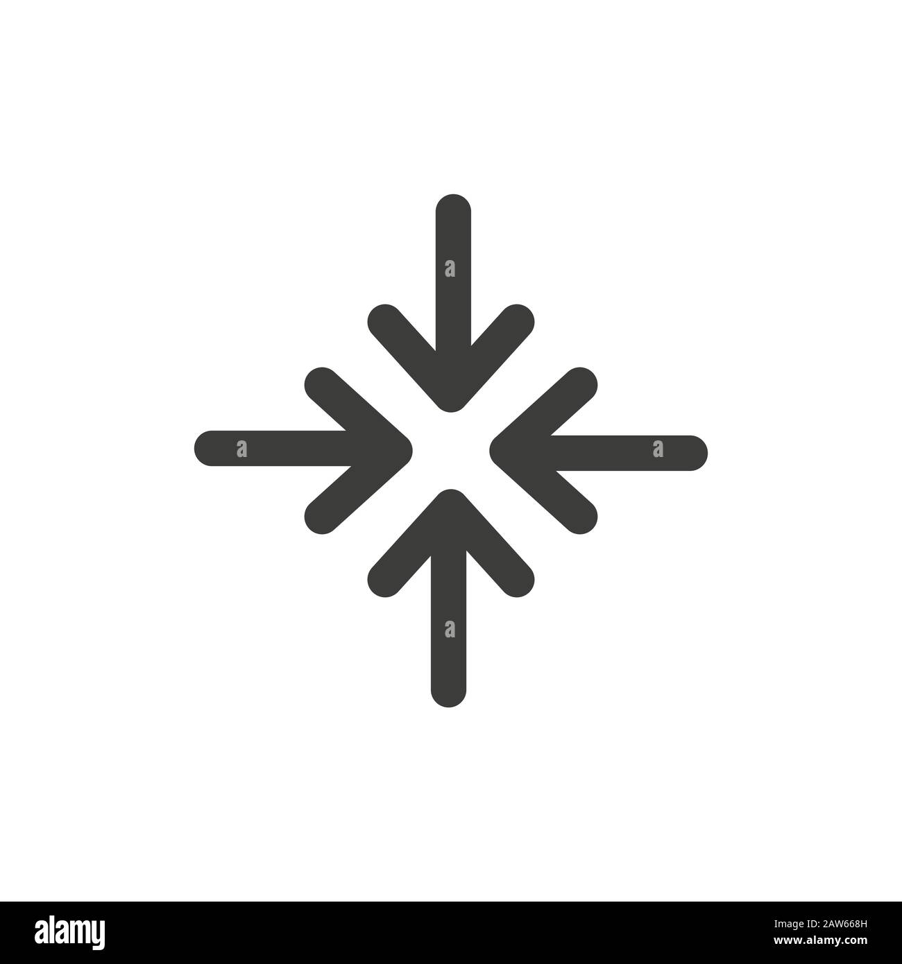 Minimaze arrows icon vector illustration logo template for many purpose ...