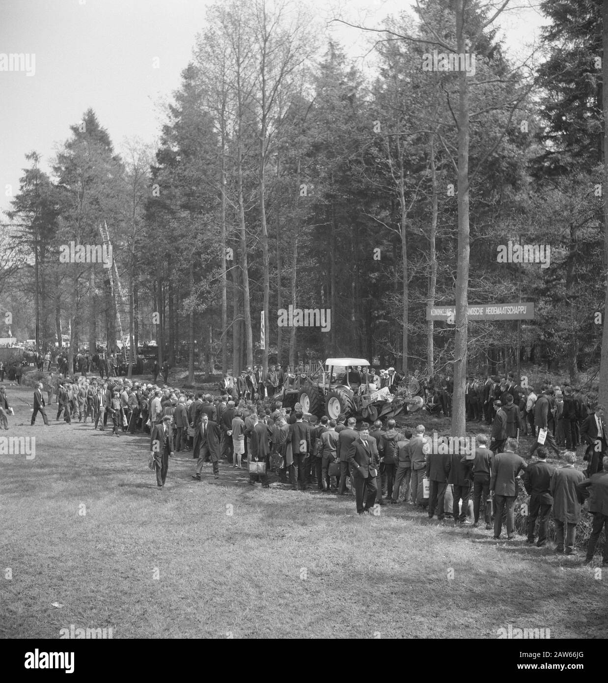 people, crowd, farm machinery, tools, trees, billboards, KNHM, Tractors ...