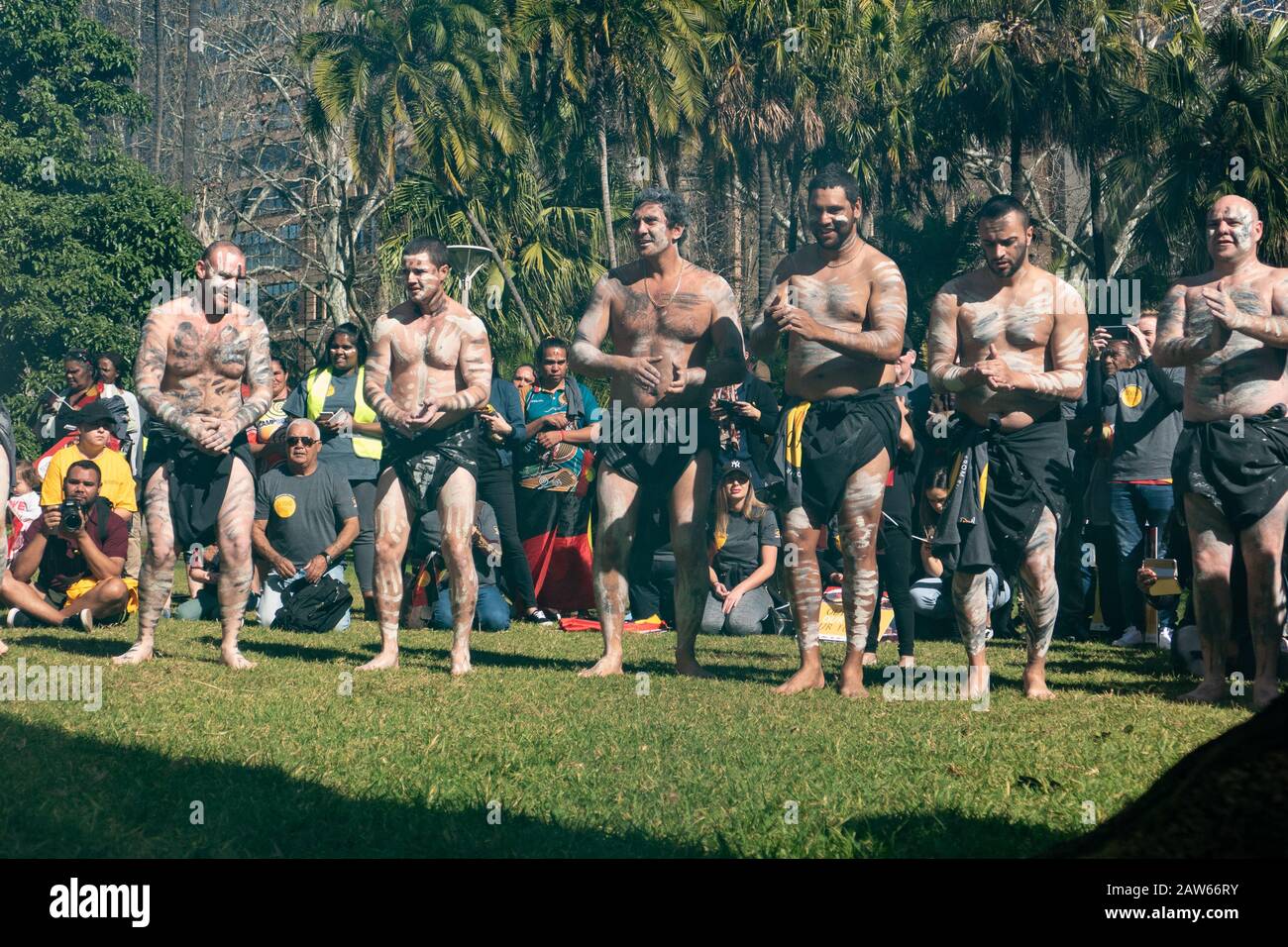 Sydney, NSW, AUSTRALIA - August 9, 2018: On World’s Indigenous Peoples ...