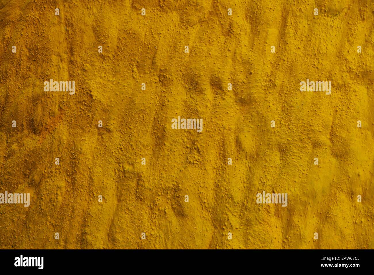 Golden yellow seamless venetian plaster background grunge stone texture ...