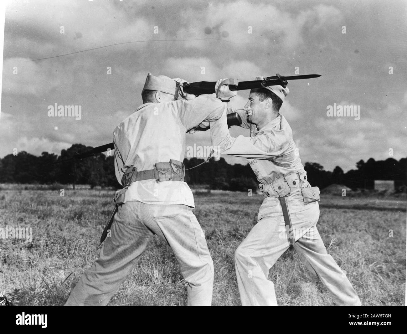 Training of Dutch marines at Camp Lejeune (North Carolina, USA ...