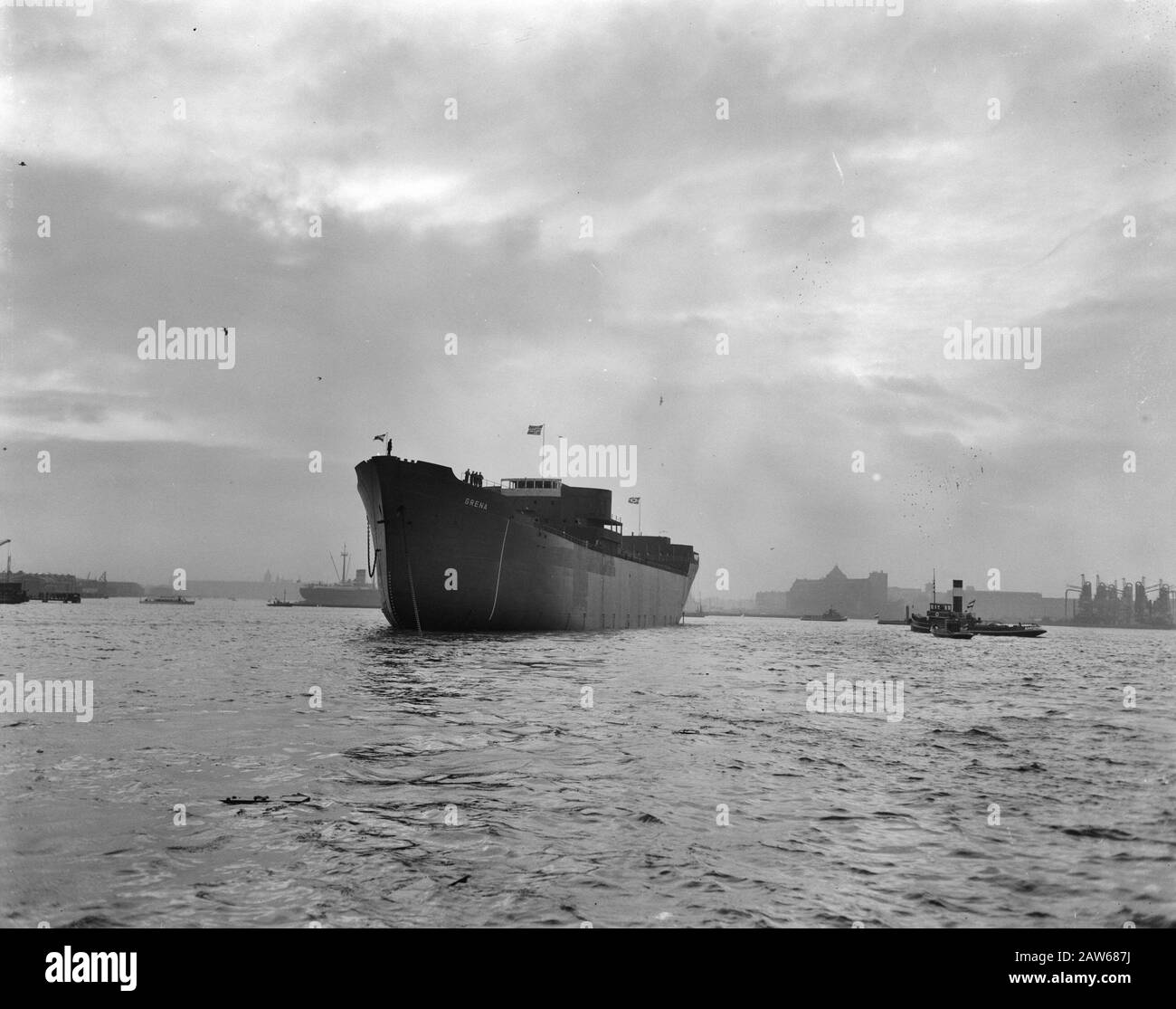 Motor tanker Grenadier (launch NDSM) Date: January 9, 1950 Location ...
