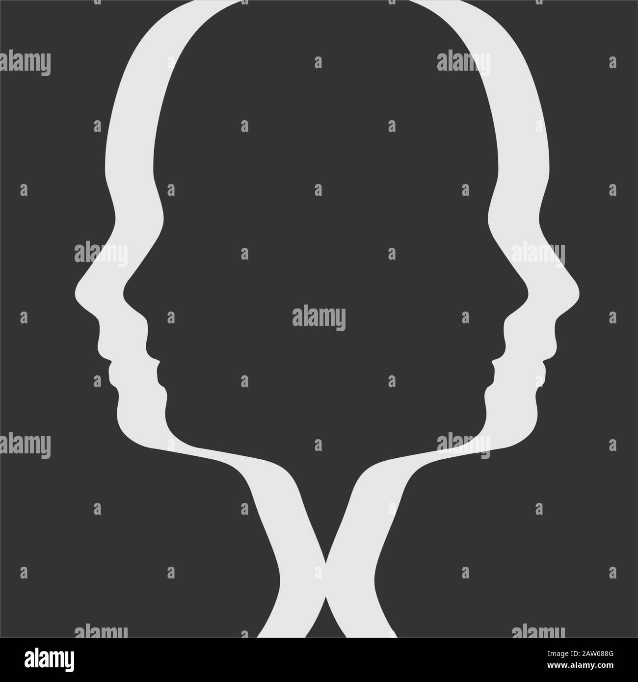 Man monochrome portrait Stock Vector Image & Art - Alamy