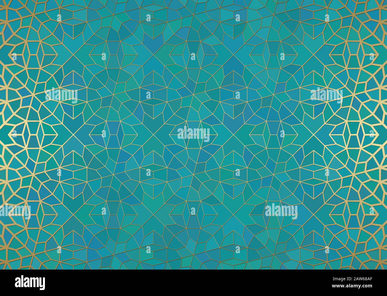 Abstract background with islamic ornament, arabic geometric texture ...