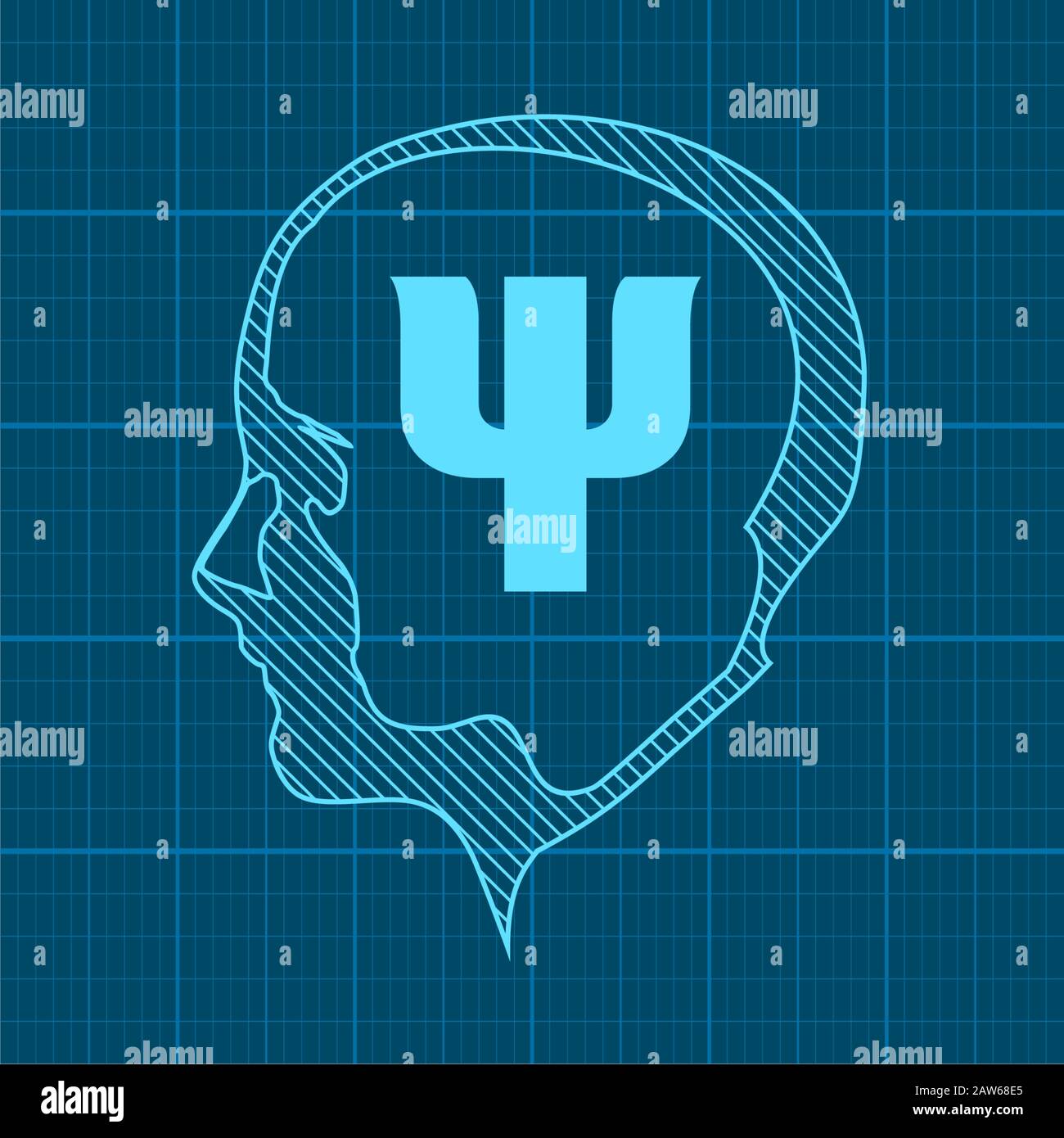 Psychology concept illustration Stock Vector Image & Art - Alamy