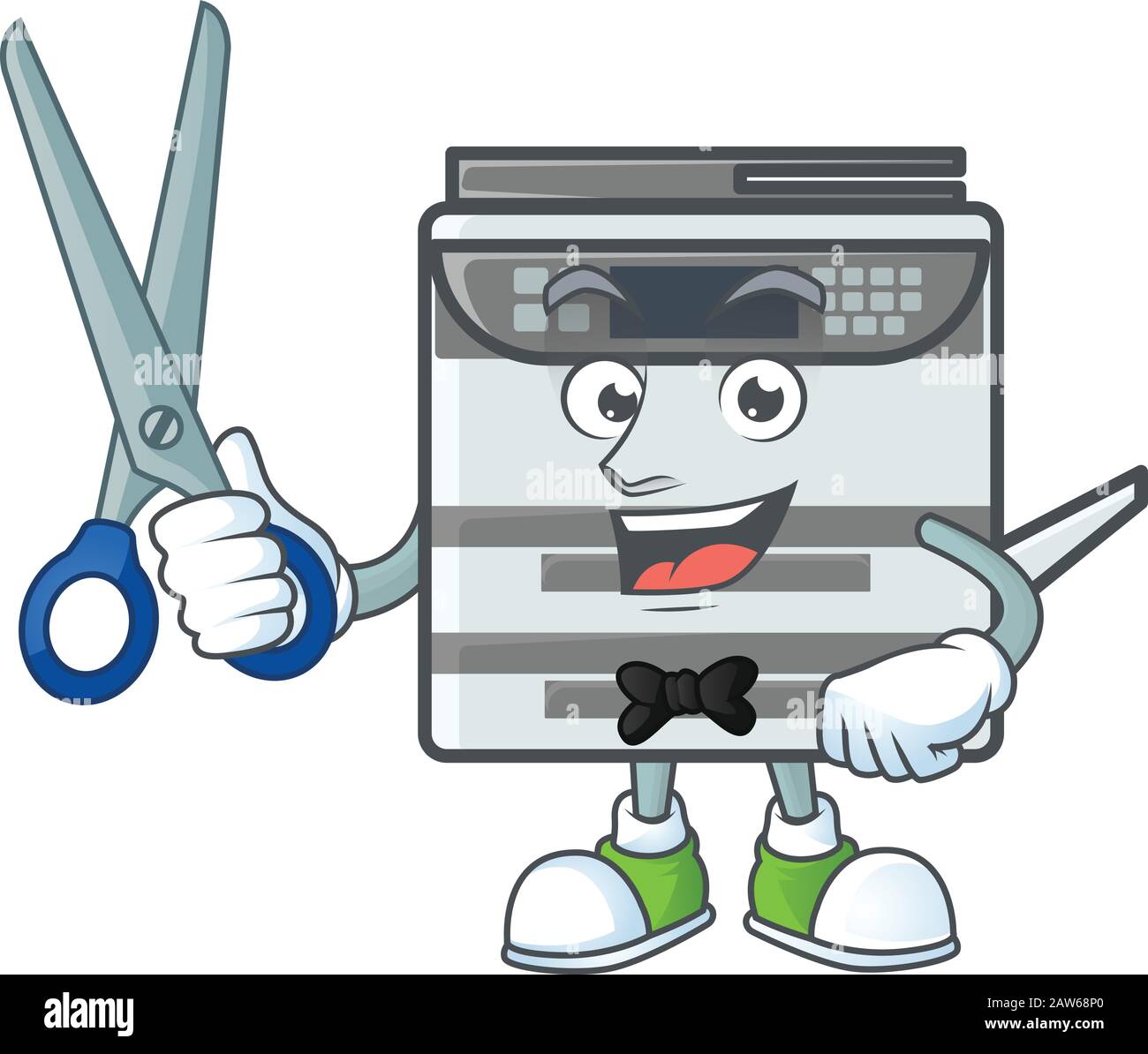 Photocopier funny Stock Vector Images - Alamy