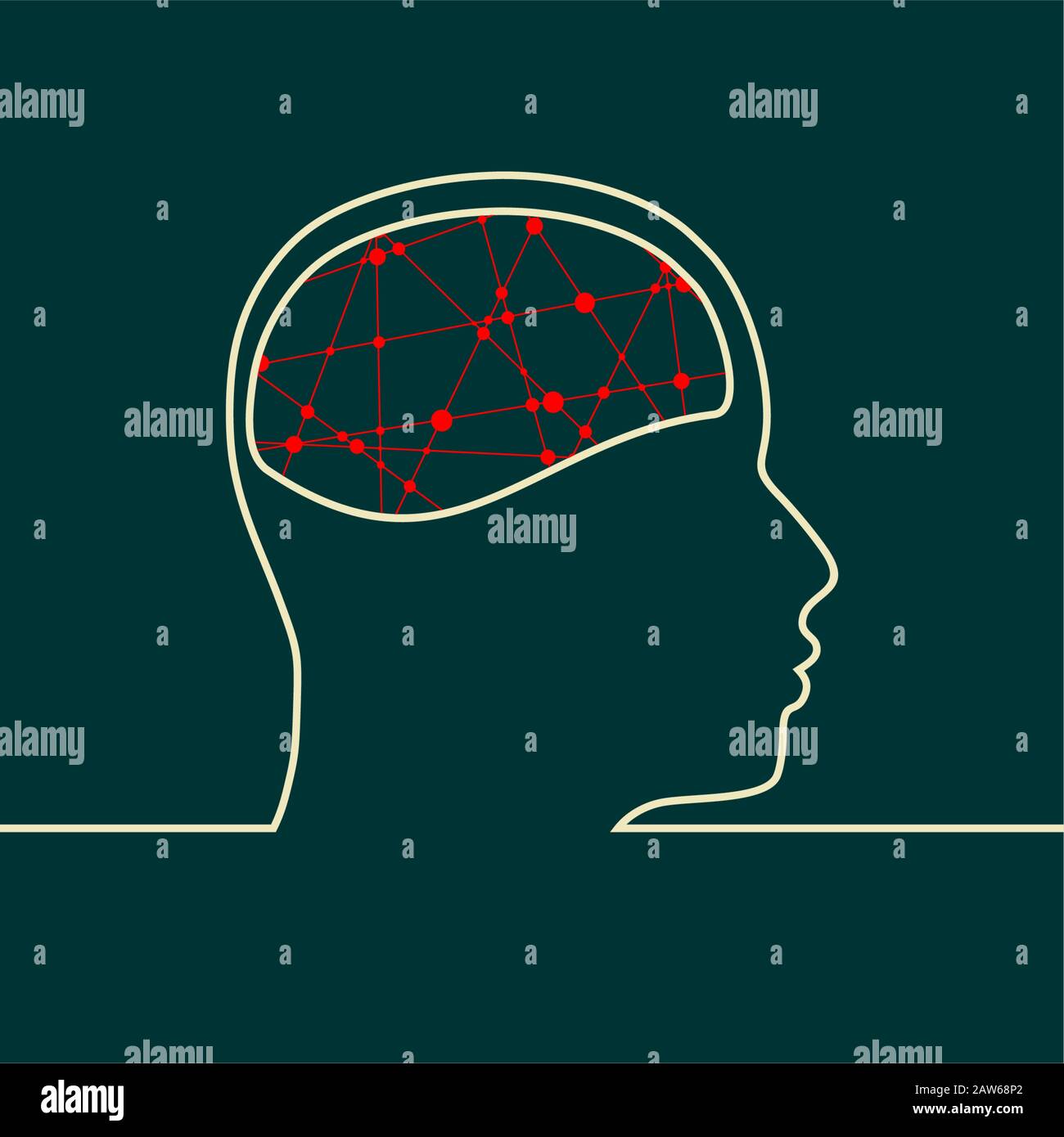 Human avatar profile view Stock Vector Images - Alamy