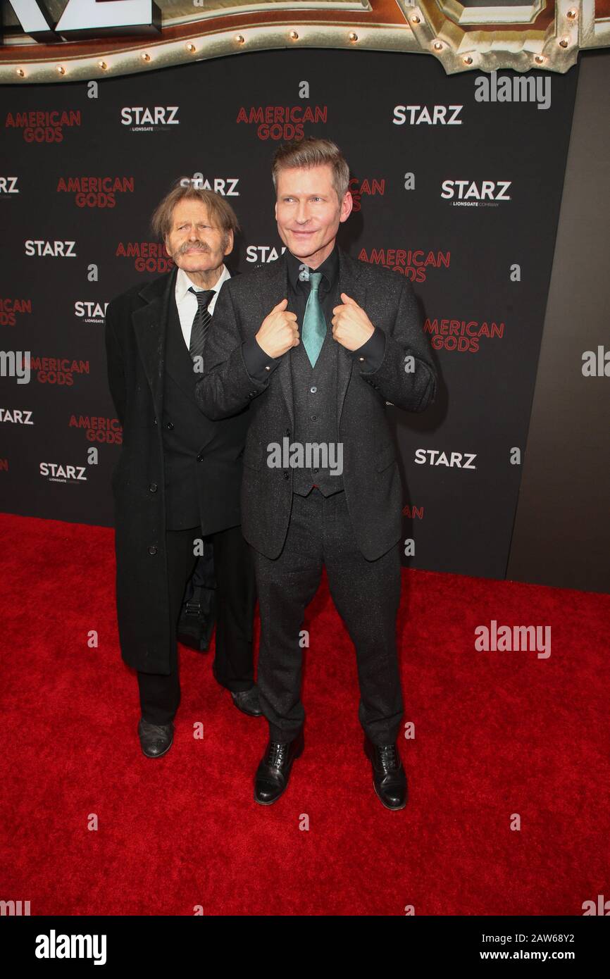 Los Angeles, CA, USA. Bruce Glover, Crispin Glover at Starz's "American ...