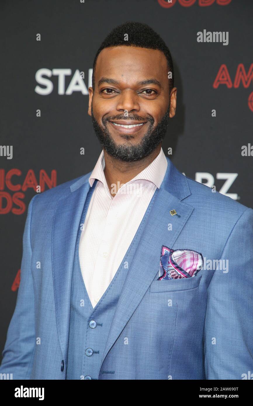 Los Angeles, CA, USA. Demore Barnes at Starz's "American Gods" TV Series Season 2 Premiere, at ...