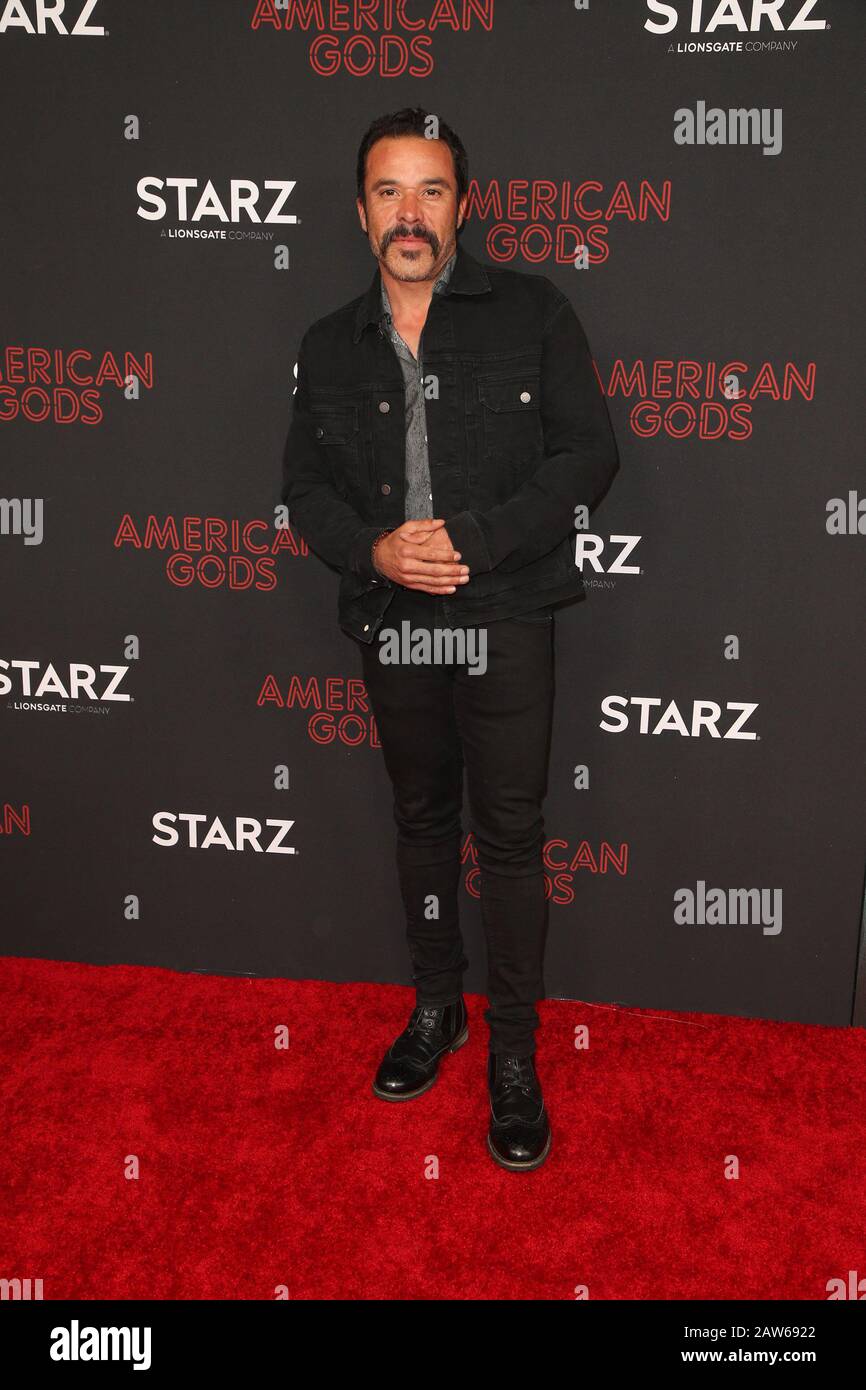 Los Angeles, CA, USA. Michael Irby at Starz's "American Gods" TV Series ...