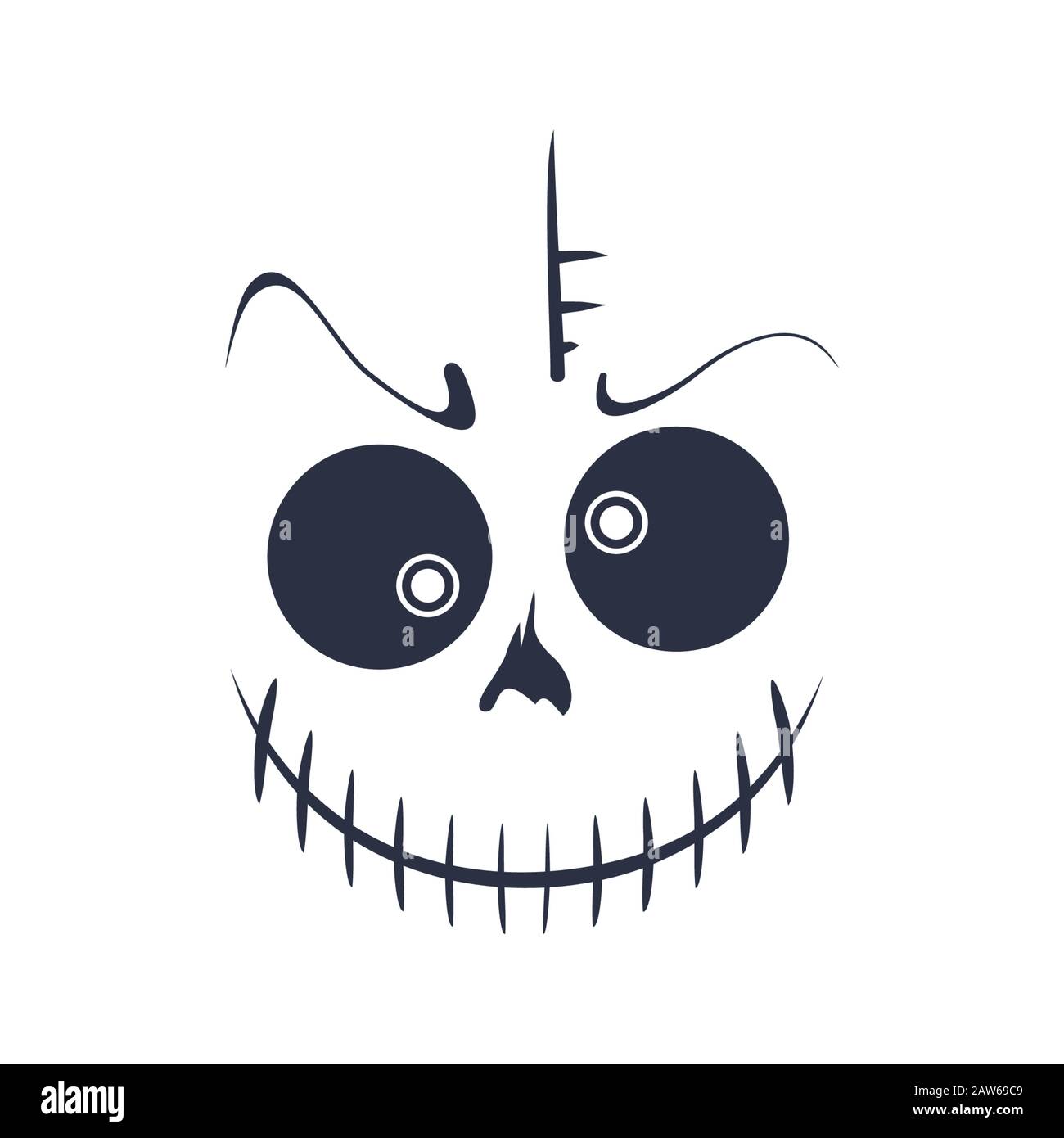 Abstract monster smile Stock Vector Image & Art - Alamy