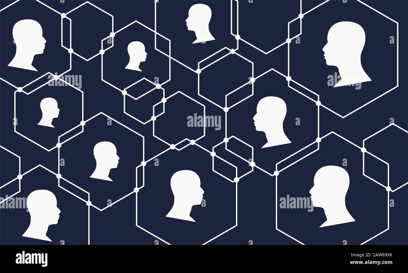 Molecule And Communication Background Stock Vector Image And Art Alamy