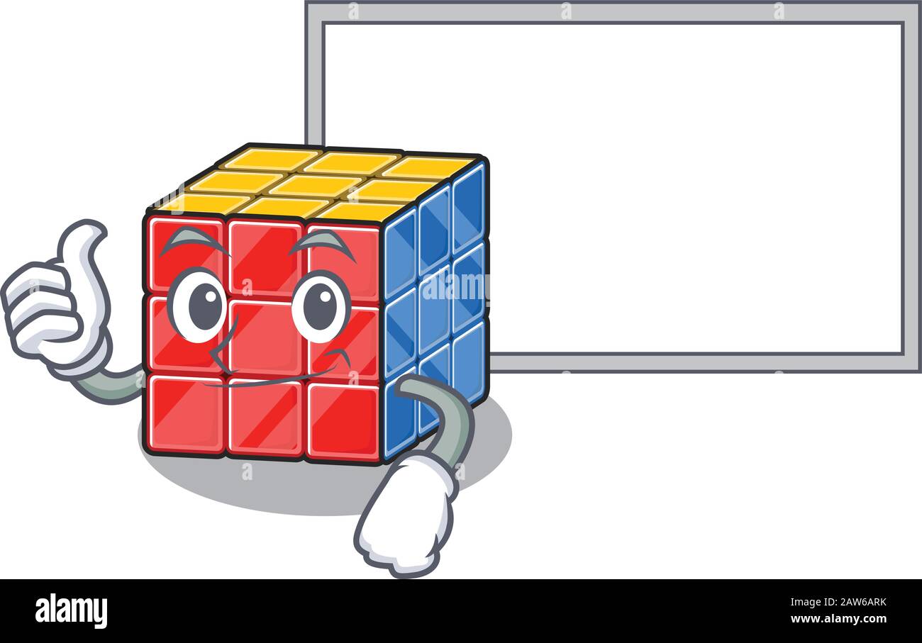 Rubic cube cartoon hi-res stock photography and images - Alamy