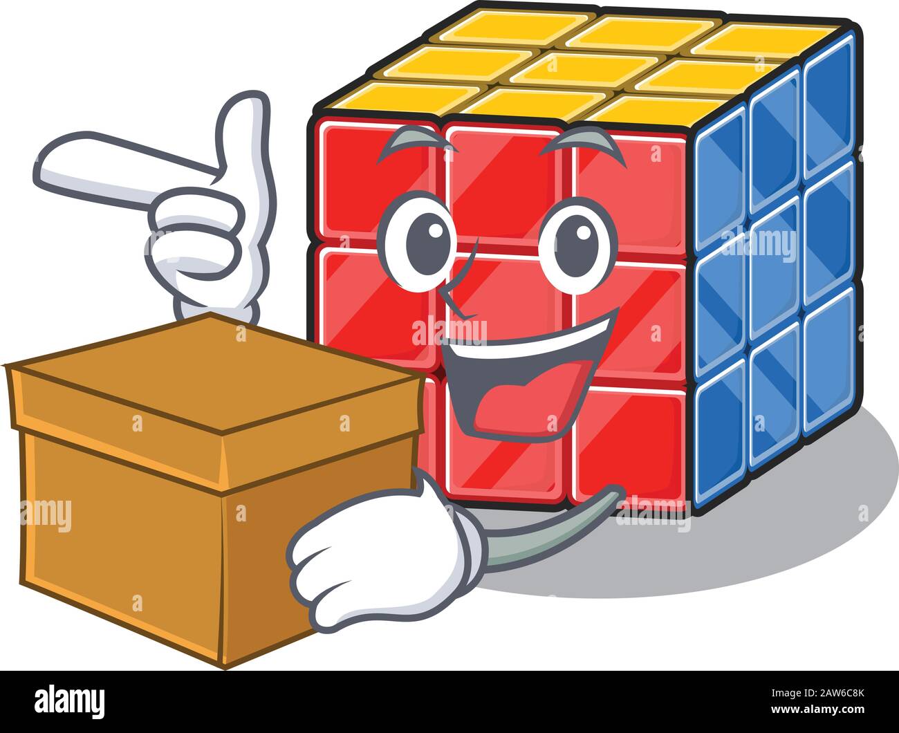 Cartoon illustration educational jigsaw puzzle Cut Out Stock Images ...