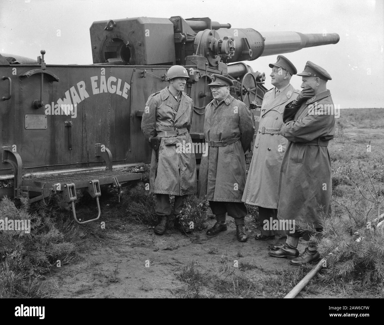 Exercise Storm Feather West Germany, shooting atomic cannon Annotation ...