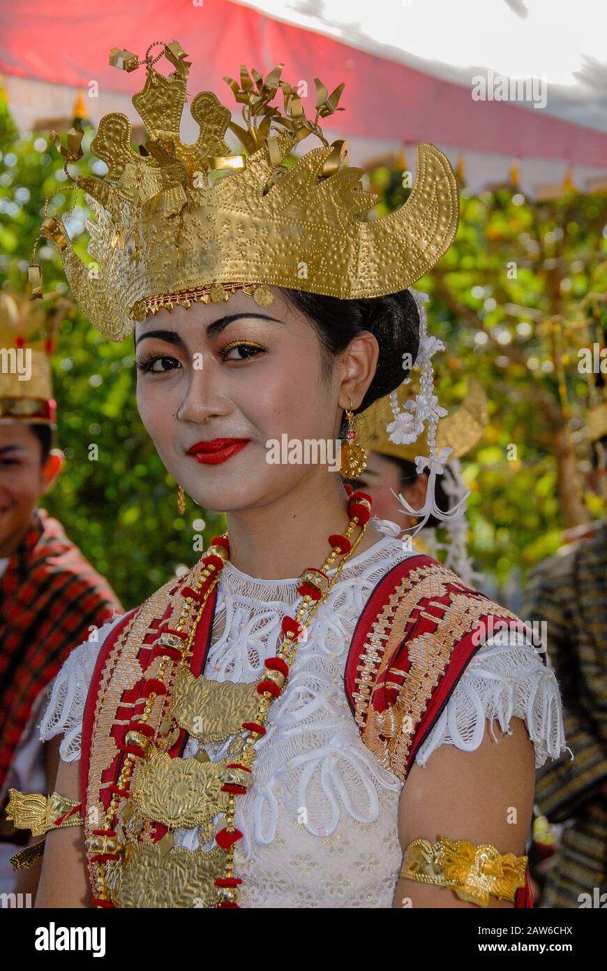 Denpasar, Bali, Indonesia - June 16, 2007: Balinese artists in ...