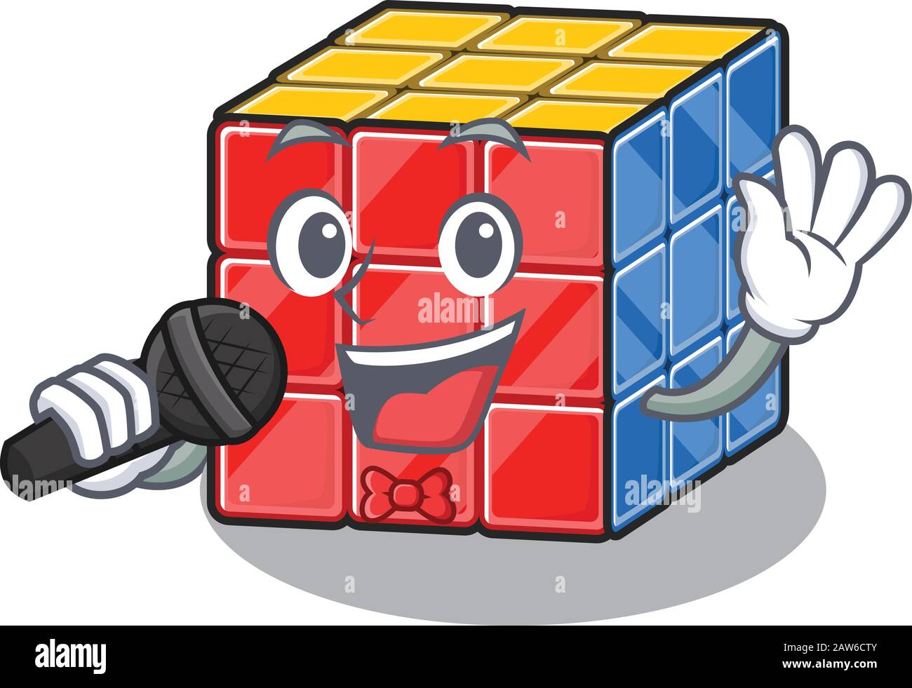 Rubic cube cartoon hi-res stock photography and images - Alamy
