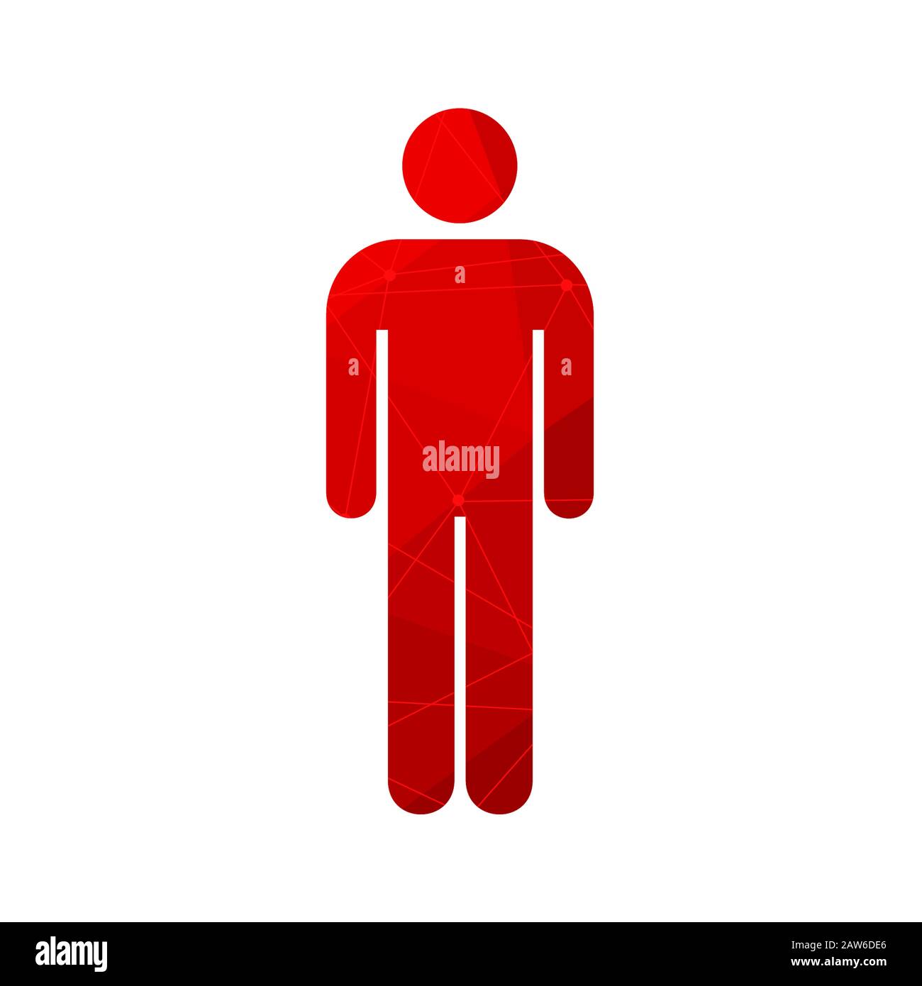 Man simple icon Stock Vector Image & Art - Alamy