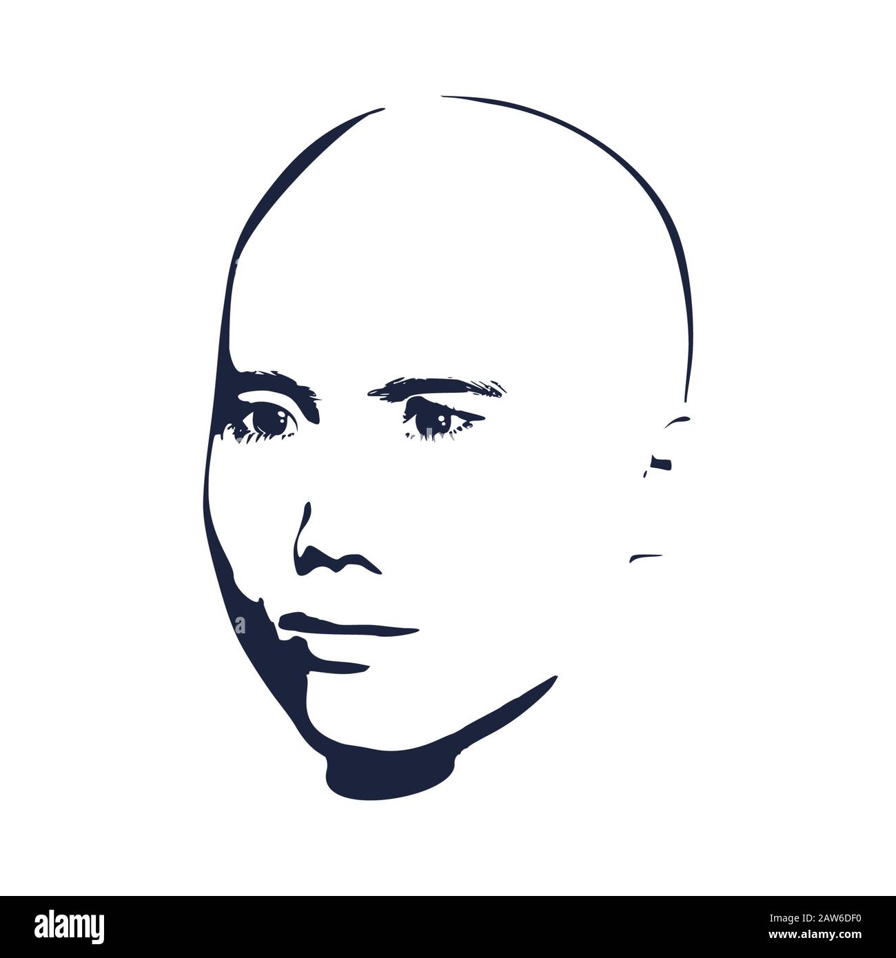 Man avatar front view Stock Vector Image & Art - Alamy