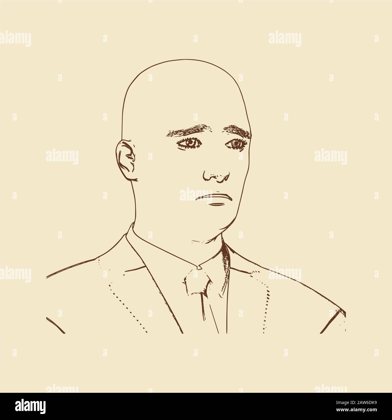 Man avatar front view Stock Vector Image & Art - Alamy